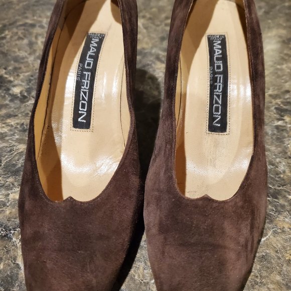 MAUD FRIZON | Shoes | Maud Frizon Brown Suede Pumps | Poshmark
